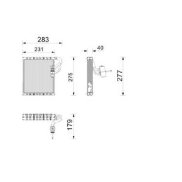 Mahle Verdampfer, Klimaanlage ae290000p f&uuml;r Vaughall