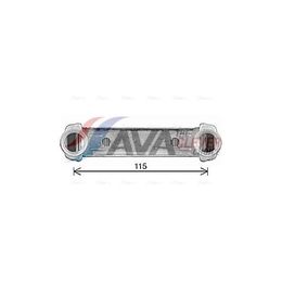 AVA QUALITY COOLING W&auml;rmetauscher, Innenraumheizung cn6339 f&uuml;r Vaughall Peugeot DS TOYOTA