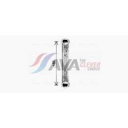AVA QUALITY COOLING W&auml;rmetauscher, Innenraumheizung ms6763 f&uuml;r Mercedes INFINITI