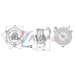 AVA CLEVER CHOICE Innenraumgebl&auml;se ms8784 f&uuml;r Mercedes