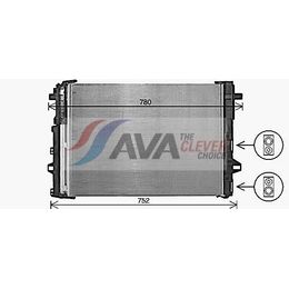 AVA CLEVER CHOICE Kondensator, Klimaanlage ms5716d f&uuml;r INFINITI Mercedes