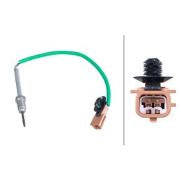 Hella Sensor, Abgastemperatur 6PT 358 284-551 f&uuml;r RENAULT