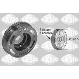 SASIC Riemenscheibe, Kurbelwelle 2156013 f&uuml;r Opel