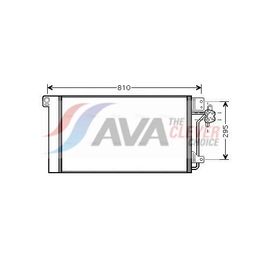 AVA QUALITY COOLING AVA CLEVER CHOICE Kondensator, Klimaanlage vna5236d f&uuml;r VW
