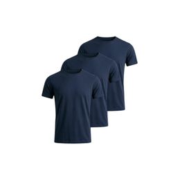 TEESHOPPEN Herren Kurzarmhemd "TEESHOPPEN T-shirt Muscle T"navy, Gr. L, Obermaterial: 100% Baumwolle, Hemden