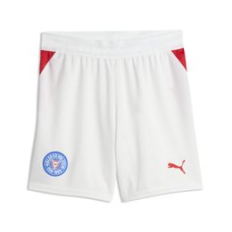 Puma Kinder Sporthose "Holstein Kiel 26/27 Shorts Jugendliche"wei&szlig; rot, Gr. 128, Obermaterial: 100% Polyester. Seitenpartie: 100% Polyester. Besatz: