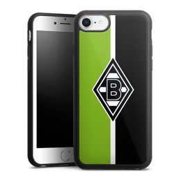DeinDesign iPhone SE (2020) Handy Gallery Case Handyh&uuml;lle 9H Geh&auml;rtetes Glas R&uuml;ckseite H&uuml;lle Borussia M&ouml;nchengladbach Gladbach Bundesliga Gallery Case