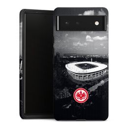 DeinDesign Google Pixel 6 Handy Panzer Handyh&uuml;lle robuste Outdoor H&uuml;lle Schutzh&uuml;lle matt Eintracht Frankfurt Sge Stadium Tough Case