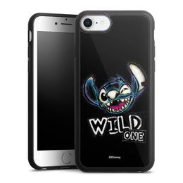 DeinDesign iPhone SE (2020) Handy Gallery Case Handyh&uuml;lle 9H Geh&auml;rtetes Glas R&uuml;ckseite H&uuml;lle Official Licensed Product Disney Lilo & Stitch Gallery Case