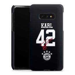 DeinDesign Galaxy S10e Handy Premium Case Smartphone Handyh&uuml;lle Schutzh&uuml;lle matt Merchandise Fc Bayern M&uuml;nchen Lennart Karl Premium Case