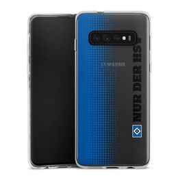 DeinDesign Galaxy S10 Plus Handy Silikon H&uuml;lle Case transparent Handyh&uuml;lle Logo Hsv Transparent Silikon Case