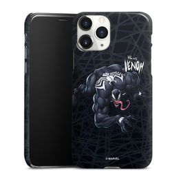 DeinDesign iPhone 11 Pro Handy Premium Case Smartphone Handyh&uuml;lle Schutzh&uuml;lle gl&auml;nzend Spiderman Marvel Venom Premium Case