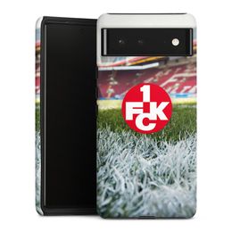 DeinDesign Google Pixel 6 Handy Panzer Handyh&uuml;lle robuste Outdoor H&uuml;lle Schutzh&uuml;lle matt Official Licensed Product 1. Fc Kaiserslautern Stadium Tough Case