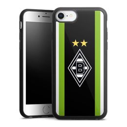 DeinDesign iPhone SE (2020) Handy Gallery Case Handyh&uuml;lle 9H Geh&auml;rtetes Glas R&uuml;ckseite H&uuml;lle Logo Gladbach Borussia M&ouml;nchengladbach Gallery Case