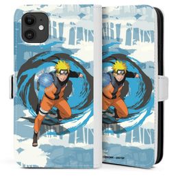DeinDesign iPhone 11 Handy Klapph&uuml;lle Handyh&uuml;lle aus Kunst Leder wei&szlig; Flip Case Official Licensed Product Manga Naruto Shippuden Sideflip mit Lasche