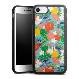 DeinDesign iPhone SE (2020) Handy Gallery Case Handyh&uuml;lle 9H Geh&auml;rtetes Glas R&uuml;ckseite H&uuml;lle Disney Movie Lilo & Stitch Gallery Case