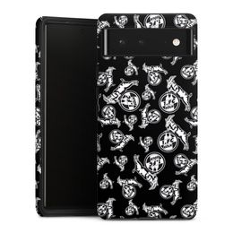 DeinDesign Google Pixel 6 Handy Panzer Handyh&uuml;lle robuste Outdoor H&uuml;lle Schutzh&uuml;lle matt Muster 1. Fc K&ouml;ln Official Licensed Product Tough Case
