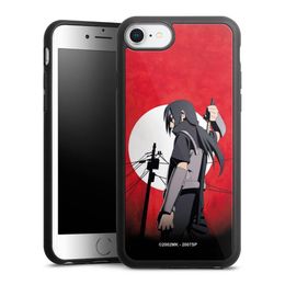 DeinDesign iPhone SE (2020) Handy Gallery Case Handyh&uuml;lle 9H Geh&auml;rtetes Glas R&uuml;ckseite H&uuml;lle Manga Naruto Shippuden Anime Gallery Case