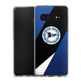 DeinDesign Galaxy S10 Plus Handy Silikon H&uuml;lle Case transparent Handyh&uuml;lle Official Licensed Product Dsc Arminia Bielefeld Silikon Case