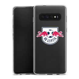 DeinDesign Galaxy S10 Plus Handy Silikon H&uuml;lle Case transparent Handyh&uuml;lle Official Licensed Product Transparent Rb Leipzig Silikon Case