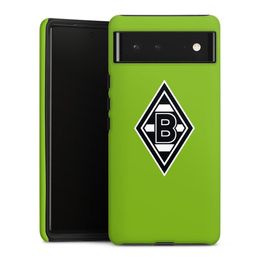DeinDesign Google Pixel 6 Handy Panzer Handyh&uuml;lle robuste Outdoor H&uuml;lle Schutzh&uuml;lle matt Gladbach Soccer Borussia M&ouml;nchengladbach Tough Case