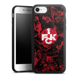 DeinDesign iPhone SE (2020) Handy Gallery Case Handyh&uuml;lle 9H Geh&auml;rtetes Glas R&uuml;ckseite H&uuml;lle 1. Fc Kaiserslautern 1. Fck Logo Gallery Case