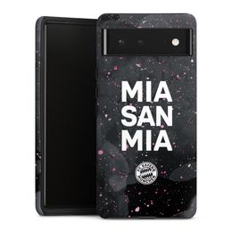 DeinDesign Google Pixel 6 Handy Panzer Handyh&uuml;lle robuste Outdoor H&uuml;lle Schutzh&uuml;lle matt Mia San Mia Girl Style Fc Bayern M&uuml;nchen Tough Case