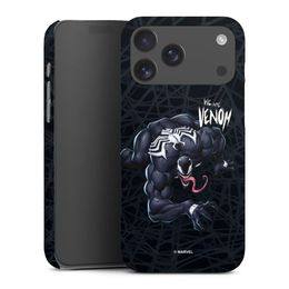 DeinDesign iPhone 17 Pro Max Handy Premium Case Smartphone Handyh&uuml;lle Schutzh&uuml;lle matt Marvel Venom Spiderman Premium Case
