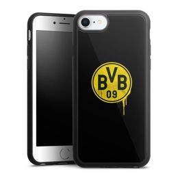 DeinDesign iPhone SE (2020) Handy Gallery Case Handyh&uuml;lle 9H Geh&auml;rtetes Glas R&uuml;ckseite H&uuml;lle Official Licensed Product Borussia Dortmund Bvb Gallery Case