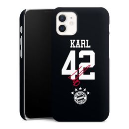 DeinDesign iPhone 12 mini Handy Premium Case Smartphone Handyh&uuml;lle Schutzh&uuml;lle matt Merchandise Fc Bayern M&uuml;nchen Lennart Karl Premium Case