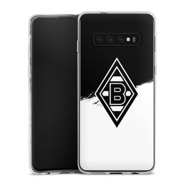 DeinDesign Galaxy S10 Plus Handy Silikon H&uuml;lle Case transparent Handyh&uuml;lle Bmg Borussia M&ouml;nchengladbach Gladbach Silikon Case