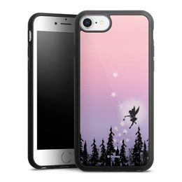 DeinDesign iPhone SE (2020) Handy Gallery Case Handyh&uuml;lle 9H Geh&auml;rtetes Glas R&uuml;ckseite H&uuml;lle Official Licensed Product Tinkerbells Disney Gallery Case