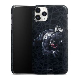 DeinDesign iPhone 11 Pro Max Handy Premium Case Smartphone Handyh&uuml;lle Schutzh&uuml;lle gl&auml;nzend Spiderman Marvel Venom Premium Case