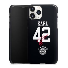 DeinDesign iPhone 11 Pro Handy Premium Case Smartphone Handyh&uuml;lle Schutzh&uuml;lle gl&auml;nzend Merchandise Lennart Karl Fc Bayern M&uuml;nchen Premium Case