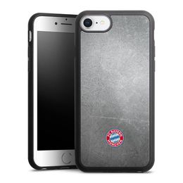 DeinDesign iPhone SE (2020) Handy Gallery Case Handyh&uuml;lle 9H Geh&auml;rtetes Glas R&uuml;ckseite H&uuml;lle Fc Bayern M&uuml;nchen Official Licensed Product Fcb Gallery Case