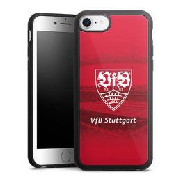 DeinDesign iPhone SE (2020) Handy Gallery Case Handyh&uuml;lle 9H Geh&auml;rtetes Glas R&uuml;ckseite H&uuml;lle Stadium Vfb Stuttgart Official Licensed Product Gallery Case