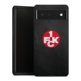 DeinDesign Google Pixel 6 Handy Panzer Handyh&uuml;lle robuste Outdoor H&uuml;lle Schutzh&uuml;lle matt 1. Fc Kaiserslautern Official Licensed Product 1. Fck Tough Case