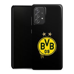 DeinDesign Galaxy A52s 5G Handy Premium Case Smartphone Handyh&uuml;lle Schutzh&uuml;lle gl&auml;nzend Star Borussia Dortmund Bvb Premium Case