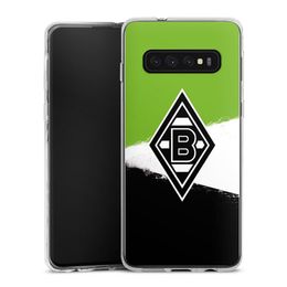 DeinDesign Galaxy S10 Plus Handy Silikon H&uuml;lle Case transparent Handyh&uuml;lle Borussia M&ouml;nchengladbach Bmg Official Licensed Product Silikon Case