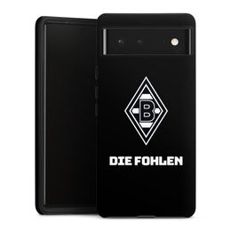 DeinDesign Google Pixel 6 Handy Panzer Handyh&uuml;lle robuste Outdoor H&uuml;lle Schutzh&uuml;lle matt Die Fohlen Gladbach Borussia M&ouml;nchengladbach Tough Case