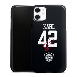 DeinDesign iPhone 11 Handy Premium Case Smartphone Handyh&uuml;lle Schutzh&uuml;lle gl&auml;nzend Merchandise Lennart Karl Fc Bayern M&uuml;nchen Premium Case