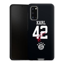 DeinDesign Galaxy S20 Handy Panzer Handyh&uuml;lle robuste Outdoor H&uuml;lle Schutzh&uuml;lle matt Merchandise Fc Bayern M&uuml;nchen Lennart Karl Tough Case