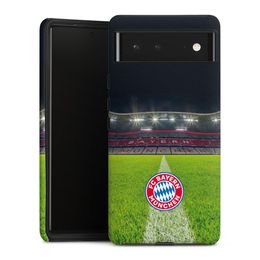 DeinDesign Google Pixel 6 Handy Panzer Handyh&uuml;lle robuste Outdoor H&uuml;lle Schutzh&uuml;lle matt Stadium Fc Bayern M&uuml;nchen Fcb Tough Case