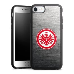 DeinDesign iPhone SE (2020) Handy Gallery Case Handyh&uuml;lle 9H Geh&auml;rtetes Glas R&uuml;ckseite H&uuml;lle Sge Eintracht Frankfurt Logo Gallery Case