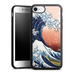 DeinDesign iPhone SE (2020) Handy Gallery Case Handyh&uuml;lle 9H Geh&auml;rtetes Glas R&uuml;ckseite H&uuml;lle Die Gro&szlig;e Welle Vor Kanagawa Art Japan Gallery Case
