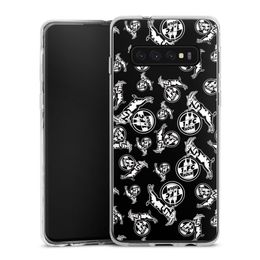 DeinDesign Galaxy S10 Plus Handy Silikon H&uuml;lle Case transparent Handyh&uuml;lle Muster 1. Fc K&ouml;ln Official Licensed Product Silikon Case
