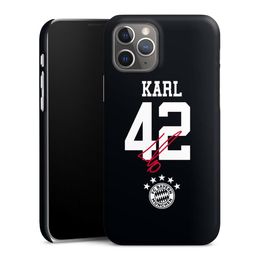 DeinDesign iPhone 12 Pro Handy Premium Case Smartphone Handyh&uuml;lle Schutzh&uuml;lle matt Merchandise Fc Bayern M&uuml;nchen Lennart Karl Premium Case