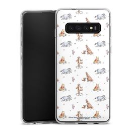 DeinDesign Galaxy S10 Plus Handy Silikon H&uuml;lle Case transparent Handyh&uuml;lle Disney Winnie The Pooh Official Licensed Product Silikon Case