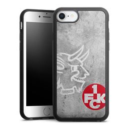 DeinDesign iPhone SE (2020) Handy Gallery Case Handyh&uuml;lle 9H Geh&auml;rtetes Glas R&uuml;ckseite H&uuml;lle 1. Fc Kaiserslautern Devil 1. Fck Gallery Case