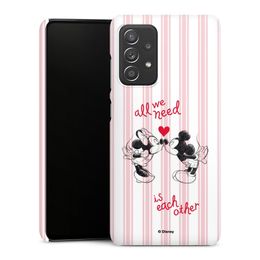 DeinDesign Galaxy A52s 5G Handy Premium Case Smartphone Handyh&uuml;lle Schutzh&uuml;lle matt Love Disney Premium Case